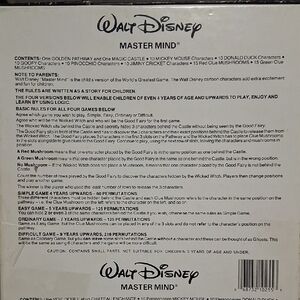 Disney | Games | Disney Master Mind Game With Classic Characters | Poshmark